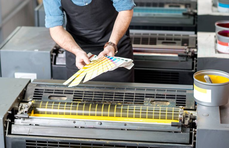 ¿Qué es una imprenta offset y cómo funciona? - Publifes
